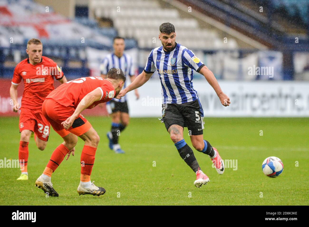 Callum Paterson (5) of Sheffield Wednesday in action during the game ...