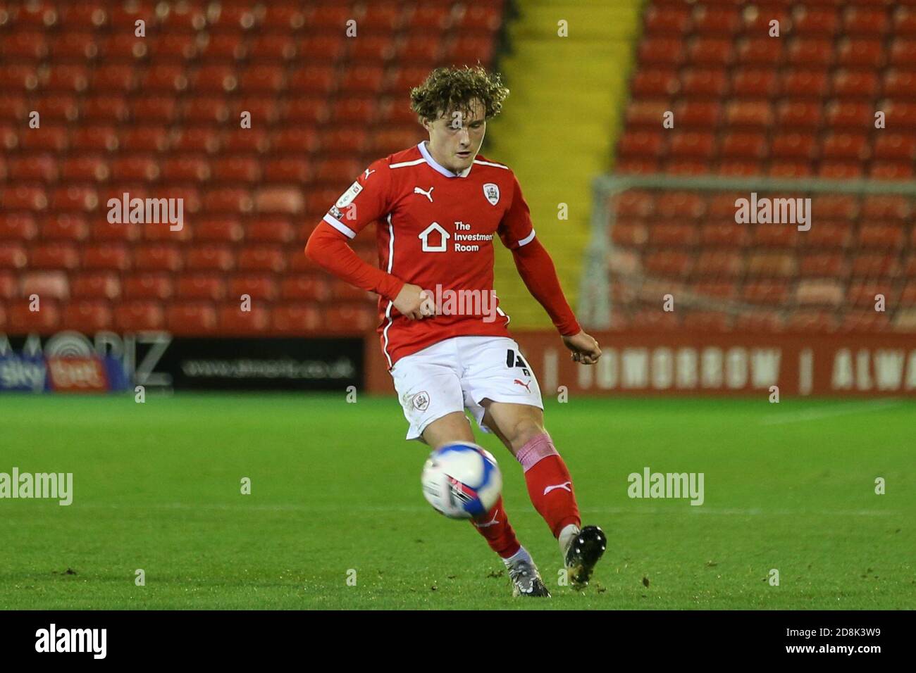 Callum Styles (4) of Barnsley in action during the game Stock Photo - Alamy