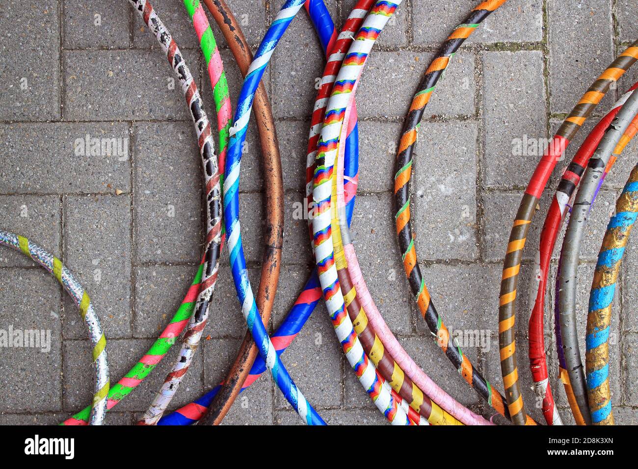 Hula hoops hi-res stock photography and images - Alamy
