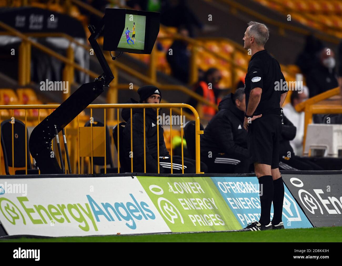 Var pitch side monitor hi-res stock photography and images - Alamy