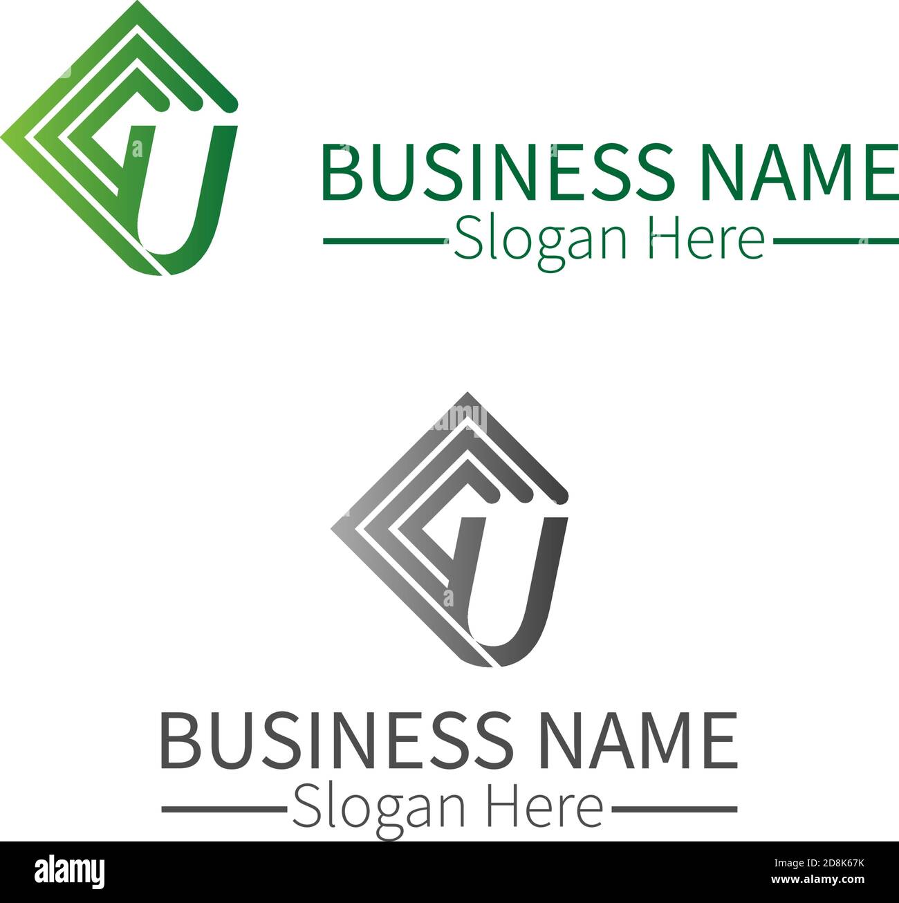 Letter U square logo icon concept design Stock Vector Image & Art - Alamy
