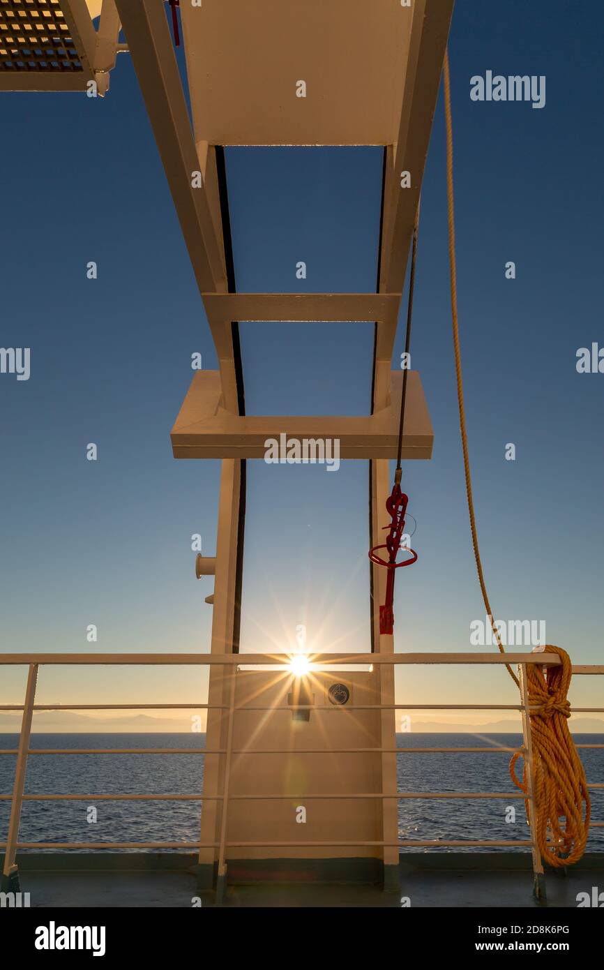 Sun starlight from a boat hi-res stock photography and images - Alamy