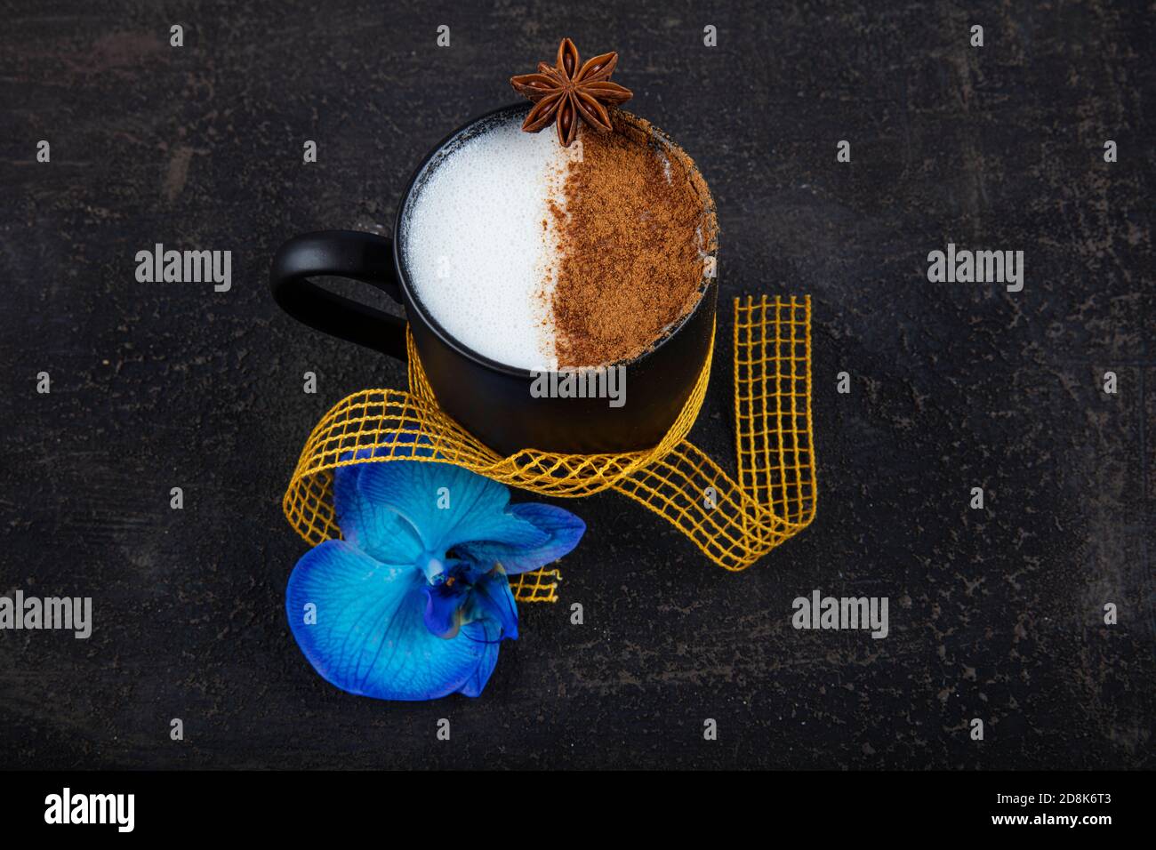 Turkish Salep or Sahlep with cinnamon sticks / Christmas Eggnog. Served ...