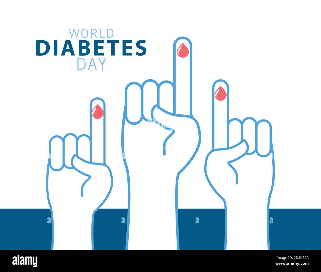 World diabetes day font Stock Vector Images - Alamy