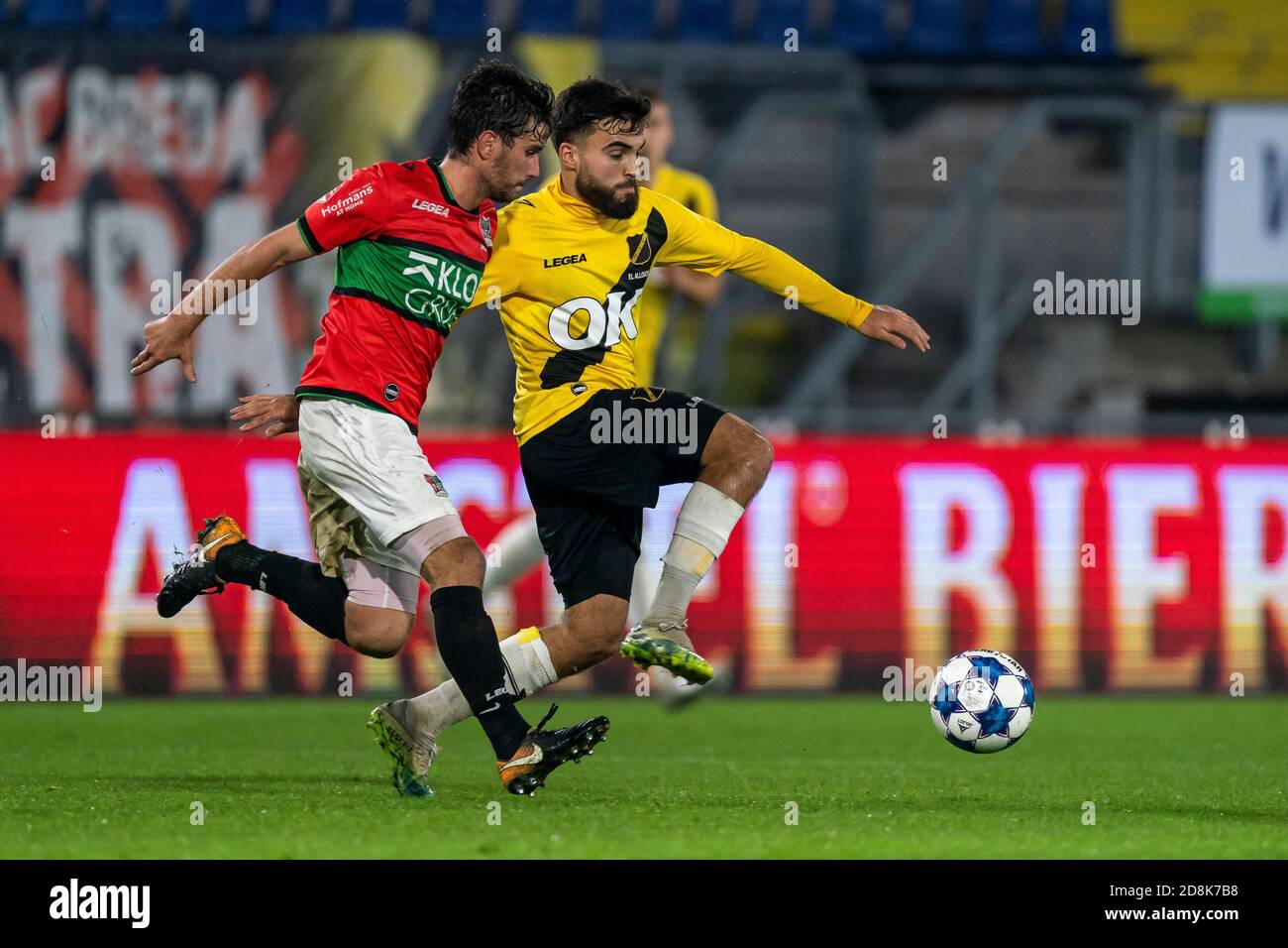 BREDA, Netherlands. 30th Oct, 2020. football, NAC Rat Verleghstadium ...