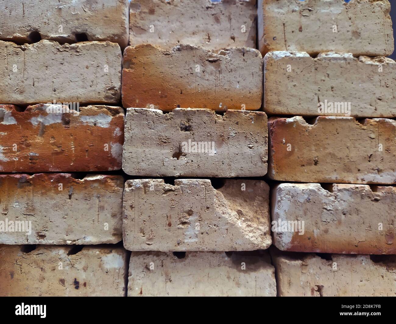 Old brick wall without cement hi-res stock photography and images - Alamy