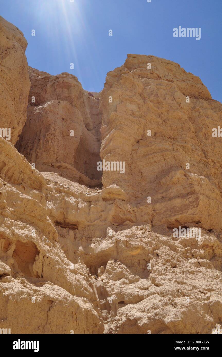 desert of Israel/Palestine, desert mountains, bright sunshine Stock ...