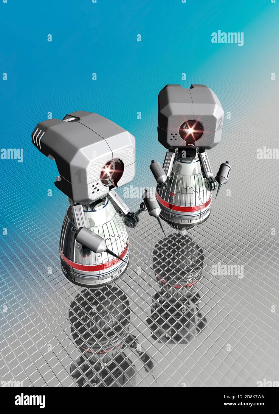Robots hi-res stock photography and images - Alamy