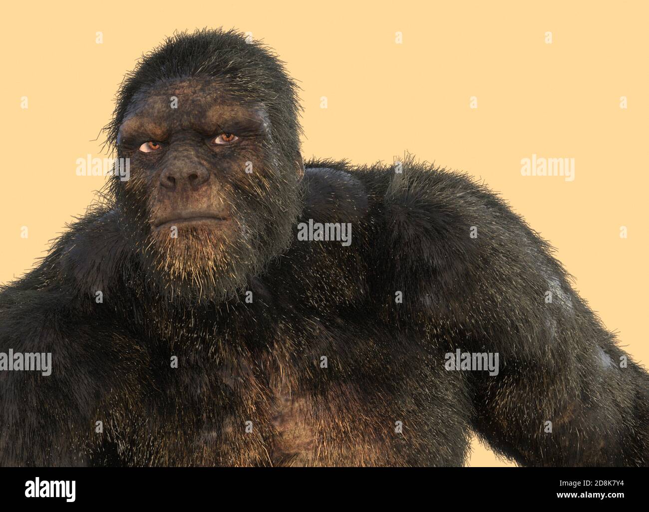 Sasquatch illustration hi-res stock photography and images - Alamy