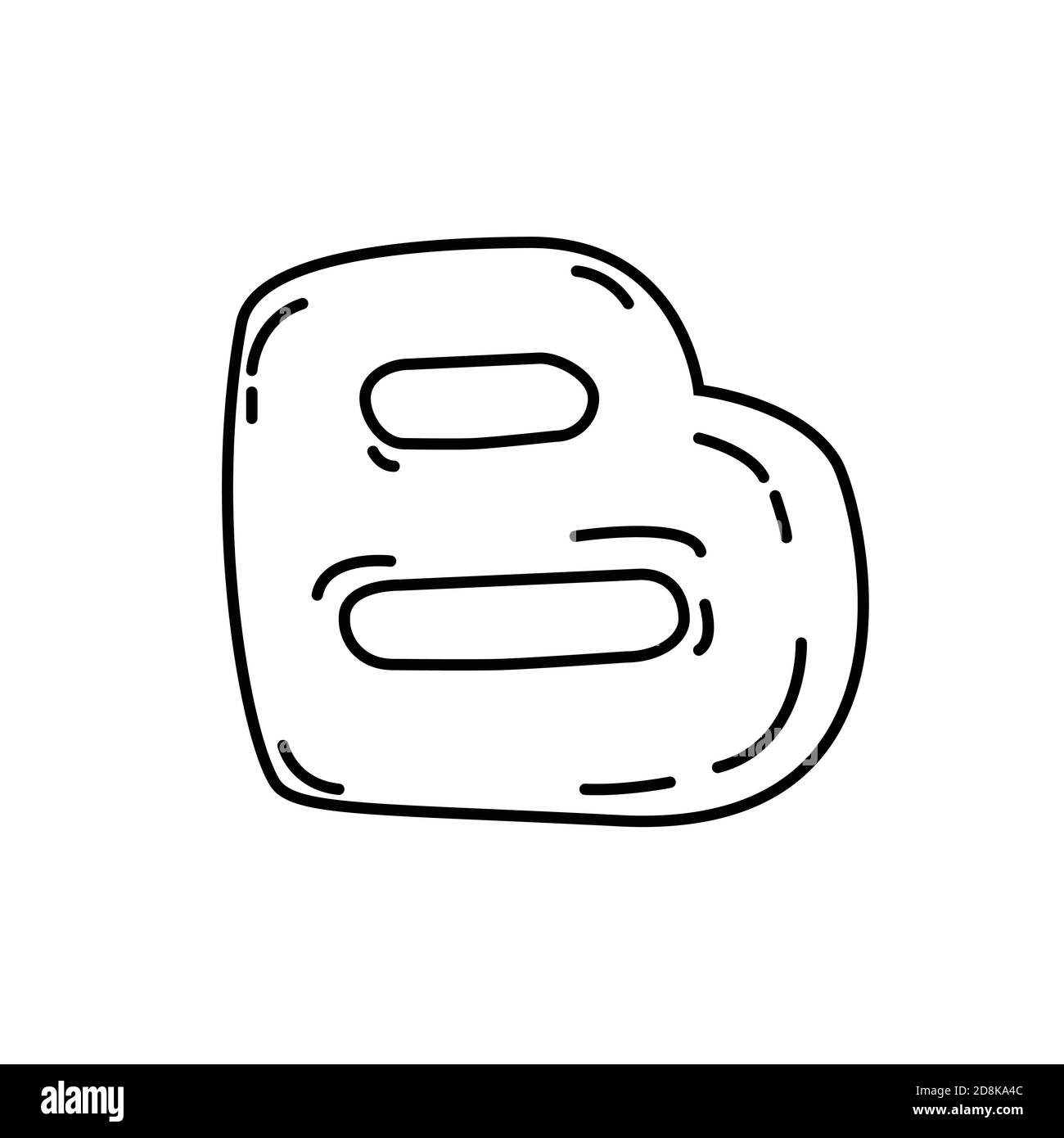 Tv chat icon outline Stock Vector Images - Alamy