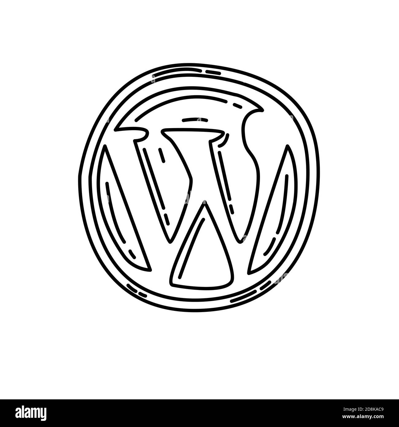 Wordpress Icon Vector