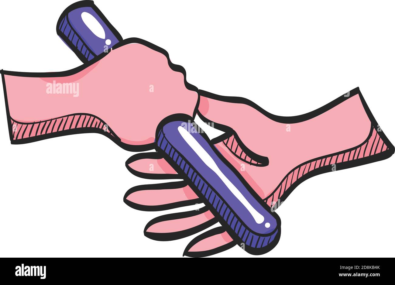 Relay race exchange baton Stock Vector Images - Alamy