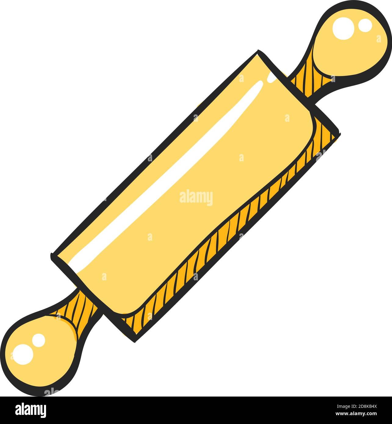 Roller cookies Stock Vector Images - Alamy