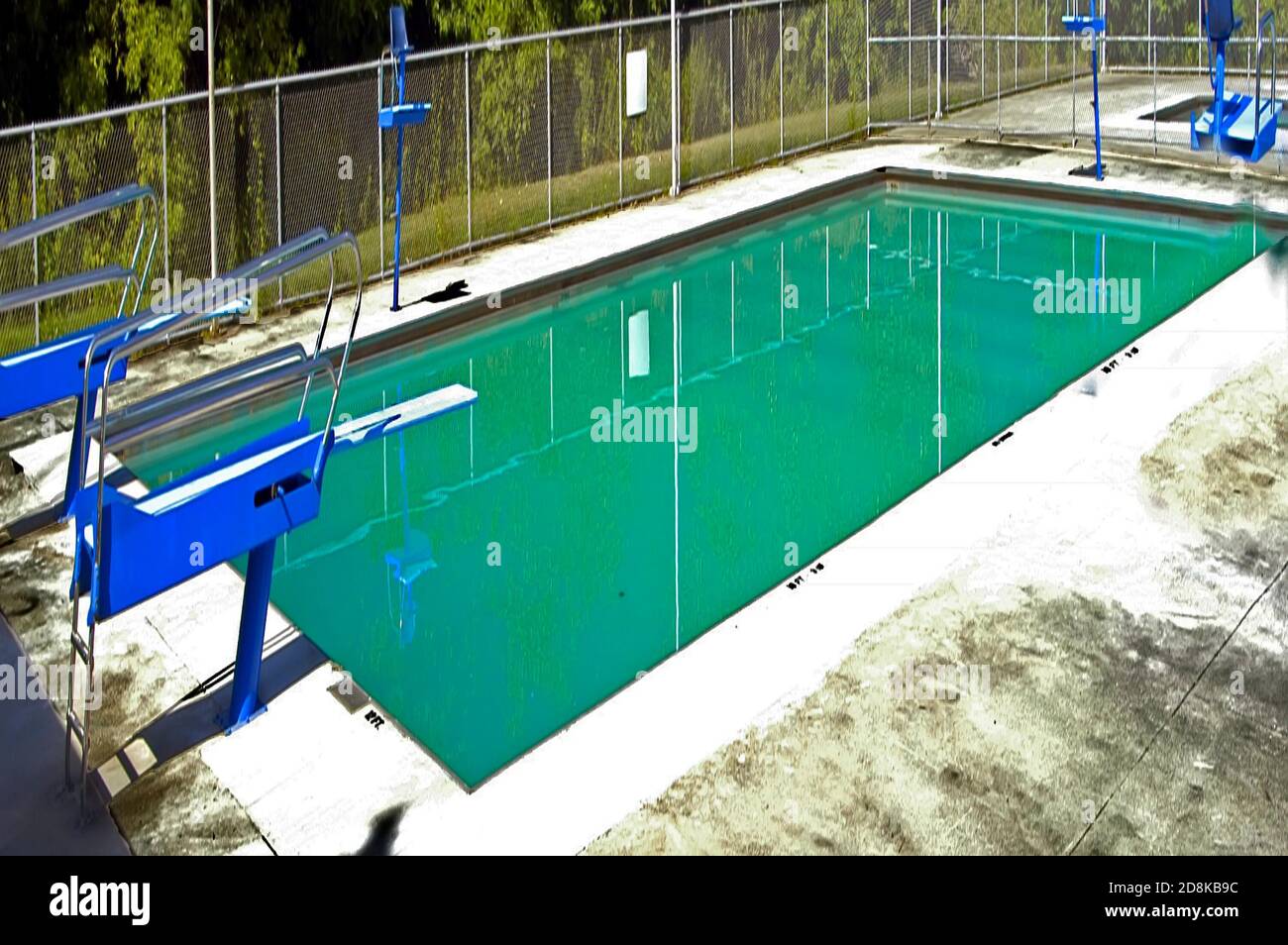 Empty public swimming pool Stock Photo - Alamy