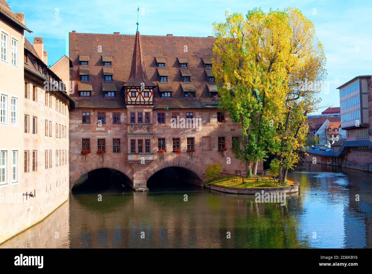The most recognizable place in Nuremberg , center of old town Stock ...