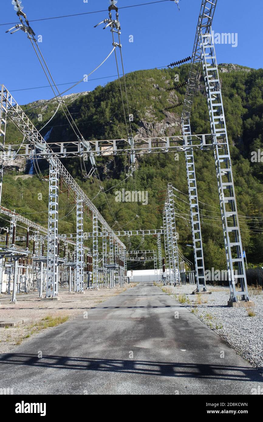 Hydroelectric plant norway hi-res stock photography and images - Alamy