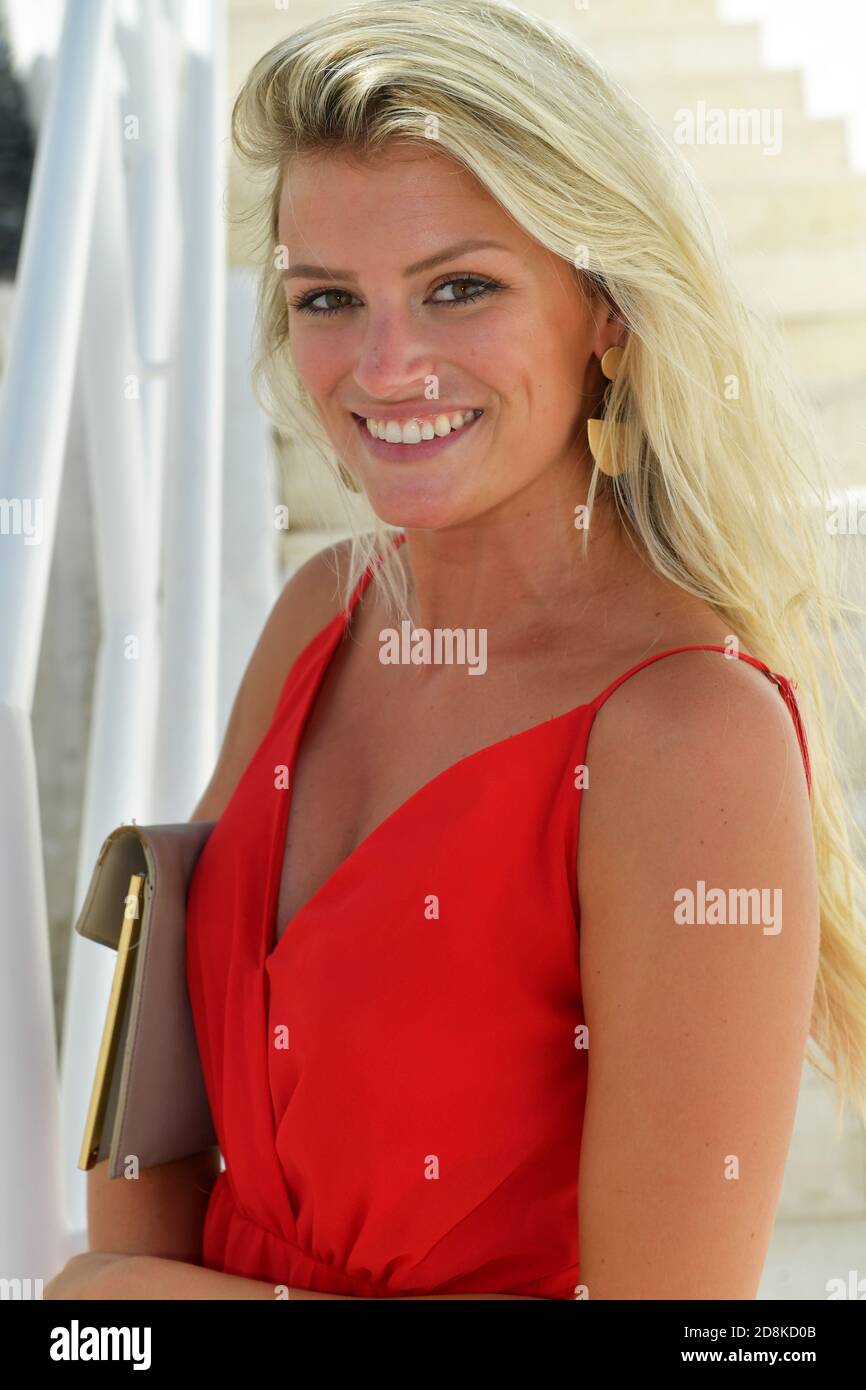 MIAMI, FLORIDA - AUGUST 21: Model attends DC Swim Week is hosting a ...