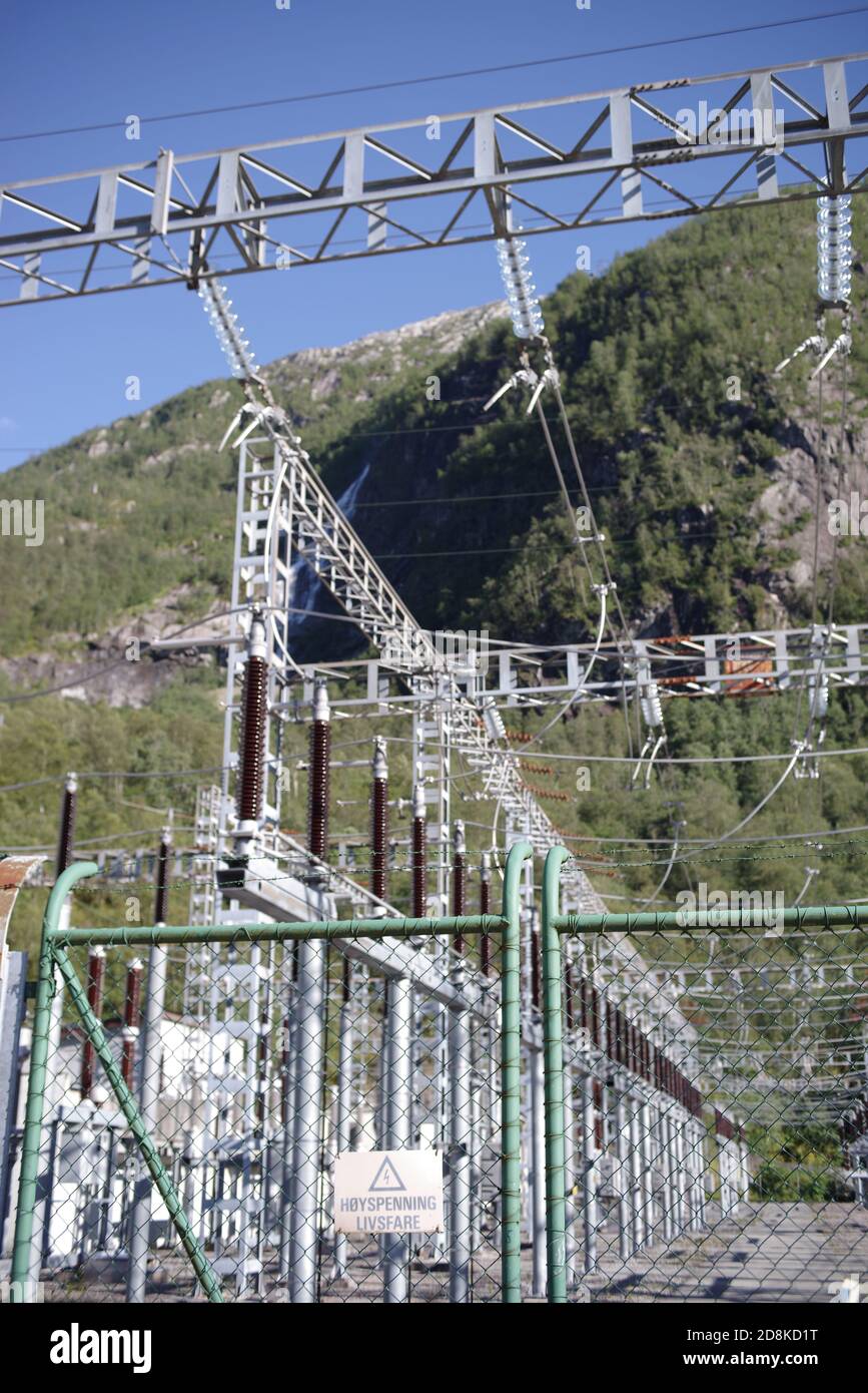 Hydroelectric power plant norway hi-res stock photography and images ...