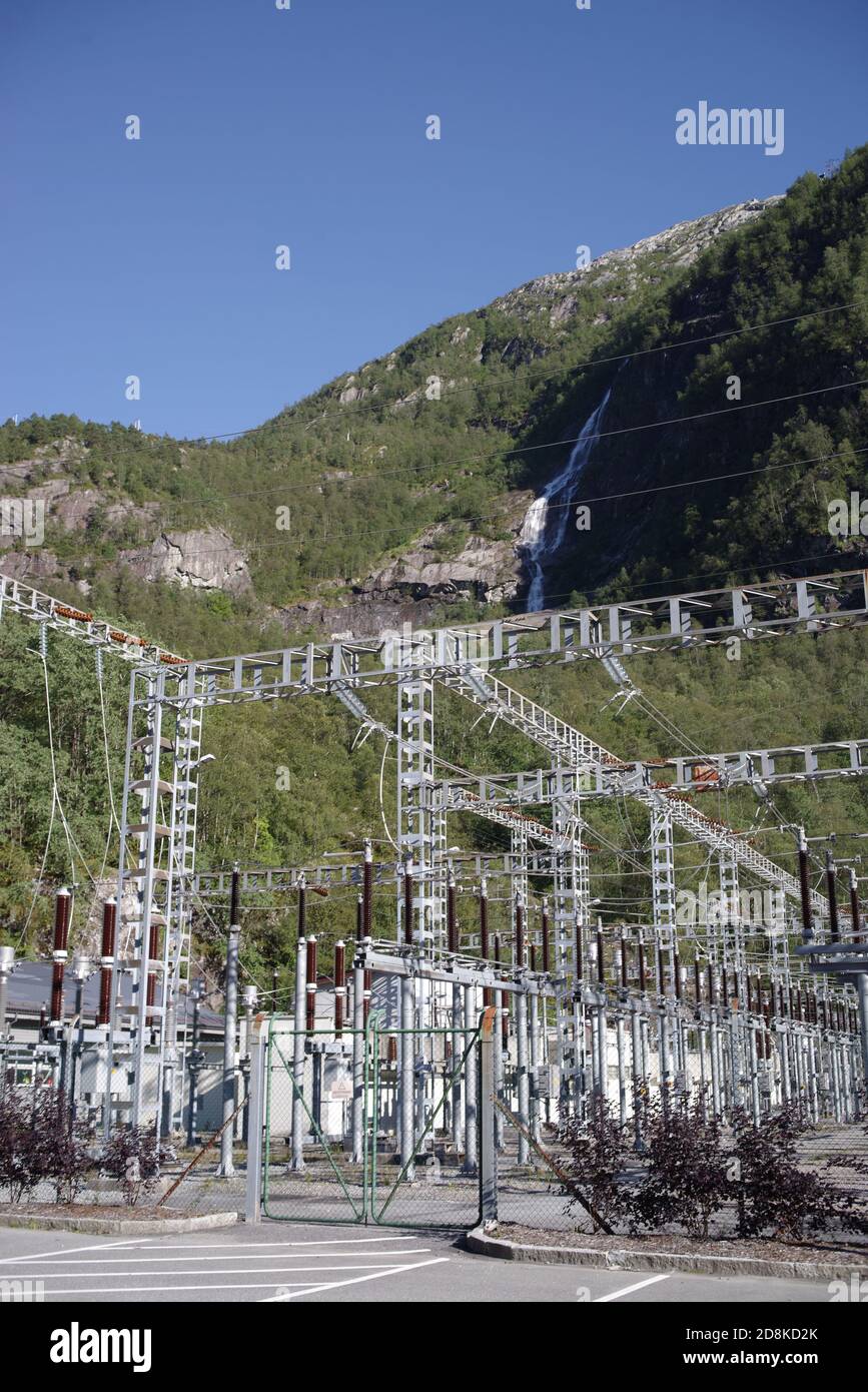 Hydroelectric power plant norway hi-res stock photography and images ...