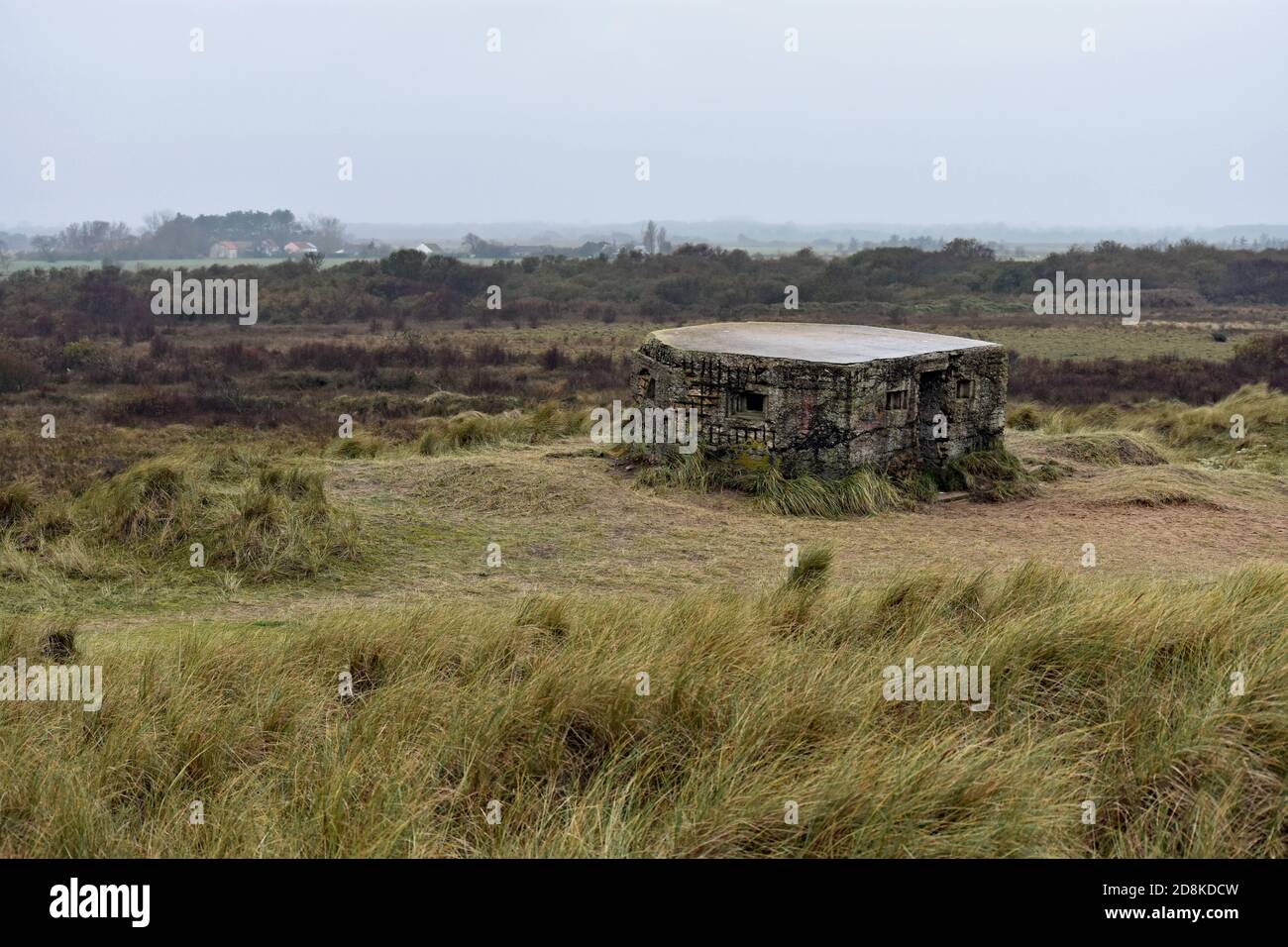Wwii pillbox hi-res stock photography and images - Alamy