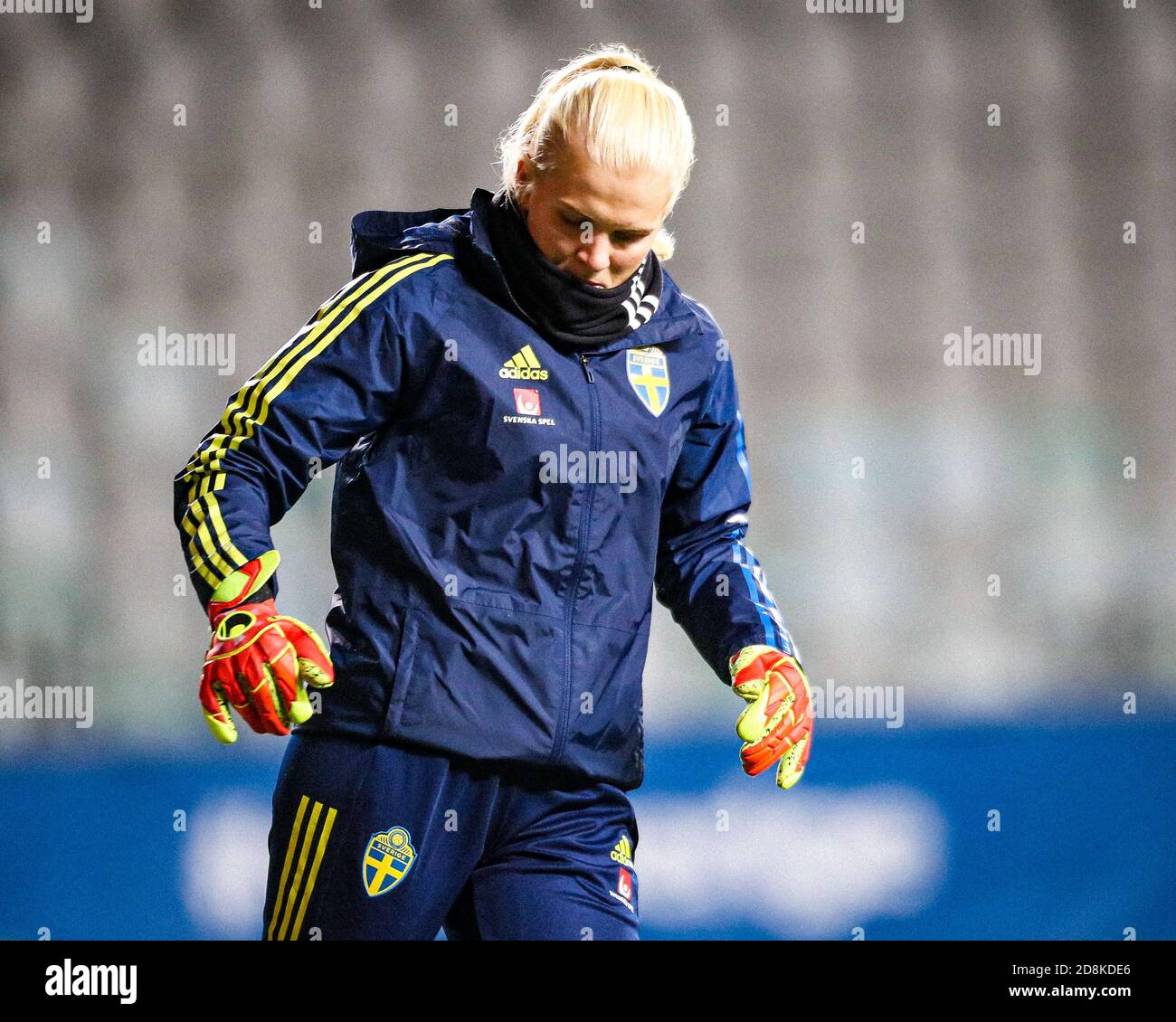 Gothenburg, Sweden. 27th Oct, 2020. Goalkeeper Emma Holmgren (#1 ...