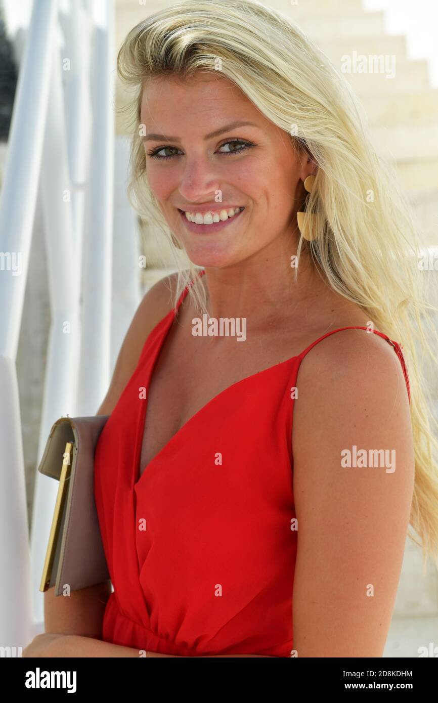 MIAMI, FLORIDA - OCTOBER 30: Model attends DC Swim Week is hosting a ...