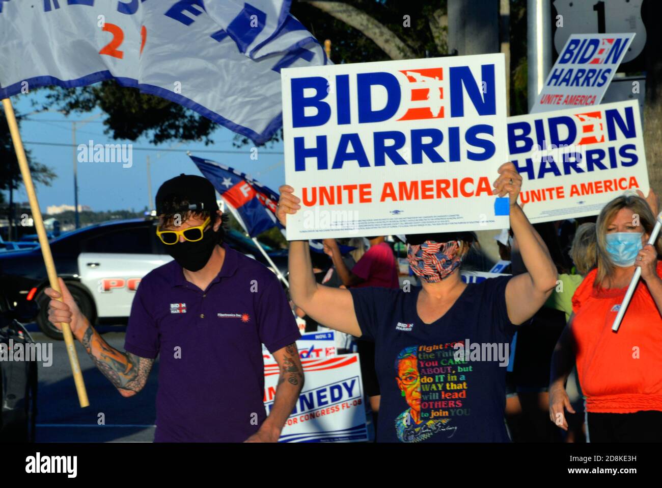 Melbourne, Brevard County, Florida. USA. October 30, 2020. Days before ...