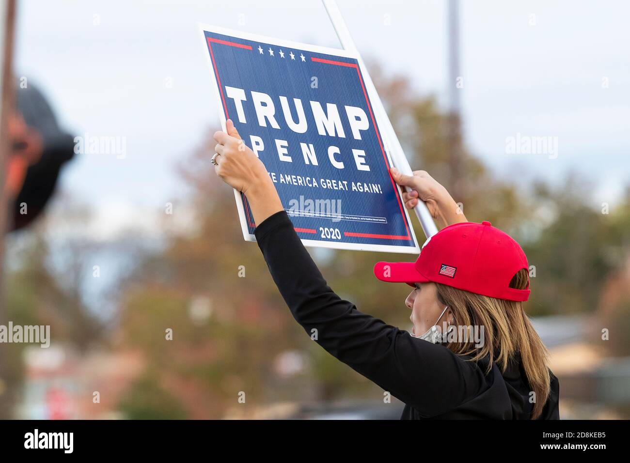 Group rally biden trump hi-res stock photography and images - Alamy