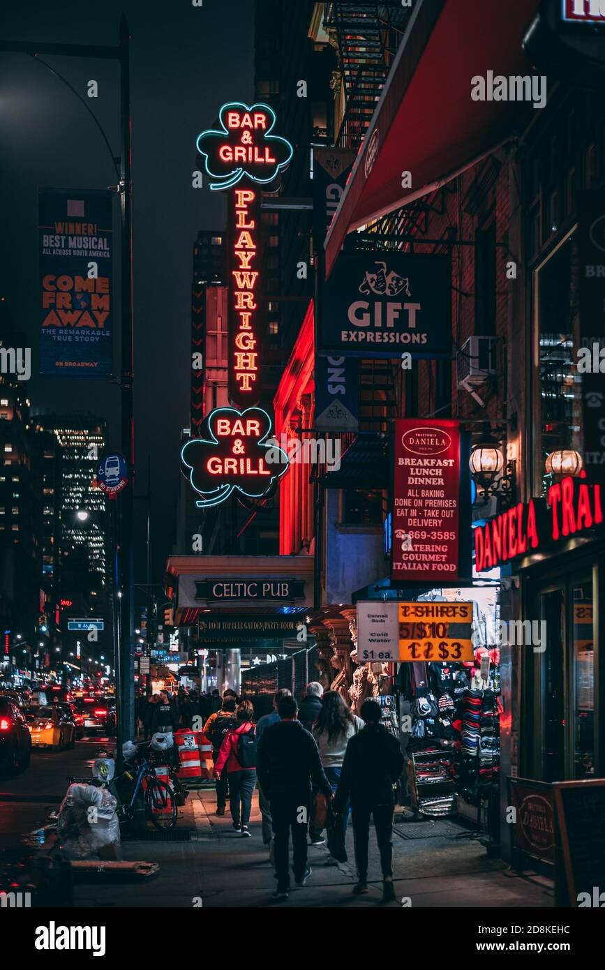 Hells kitchen manhattan new york city hi-res stock photography and images - Alamy