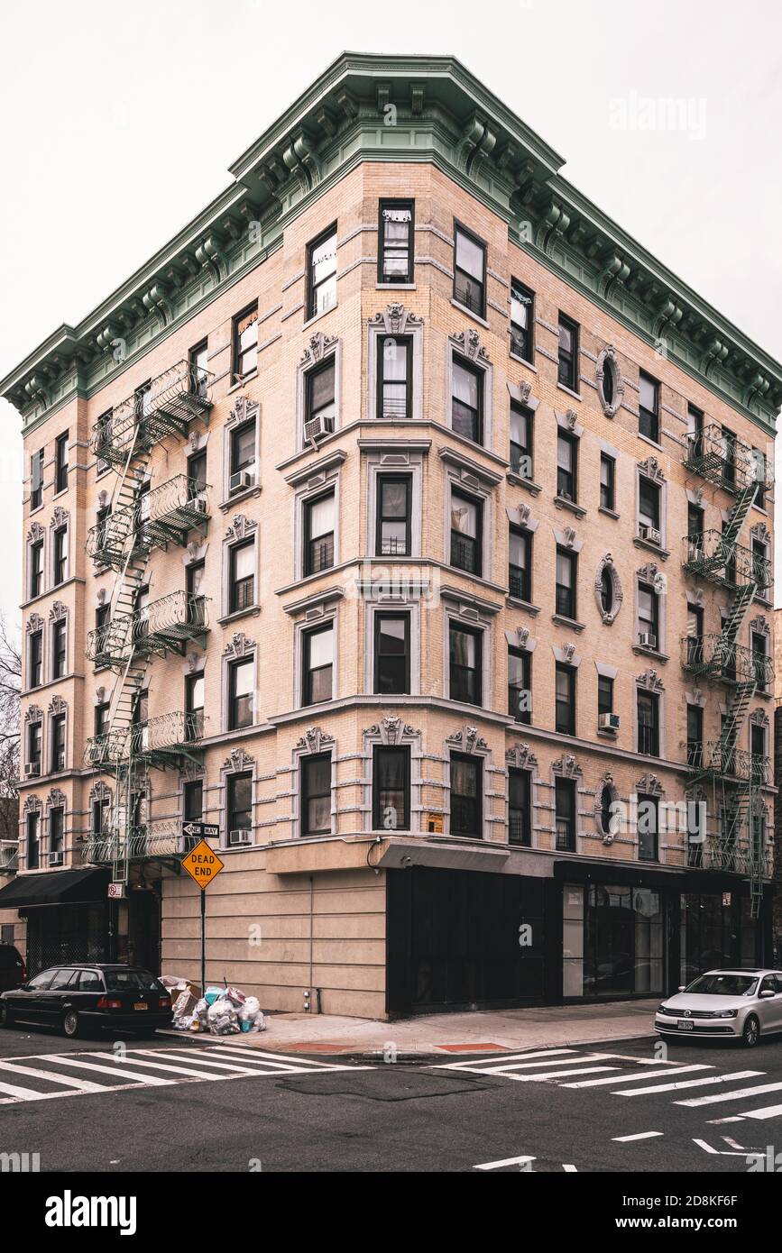 Historic architecture in the Lower East Side, Manhattan, New York City ...