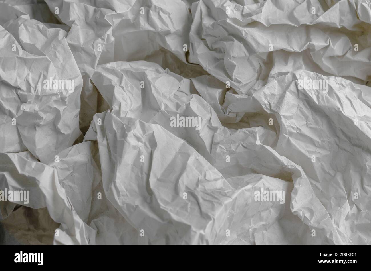 Texture of Crumpled Paper Stock Photo - Alamy