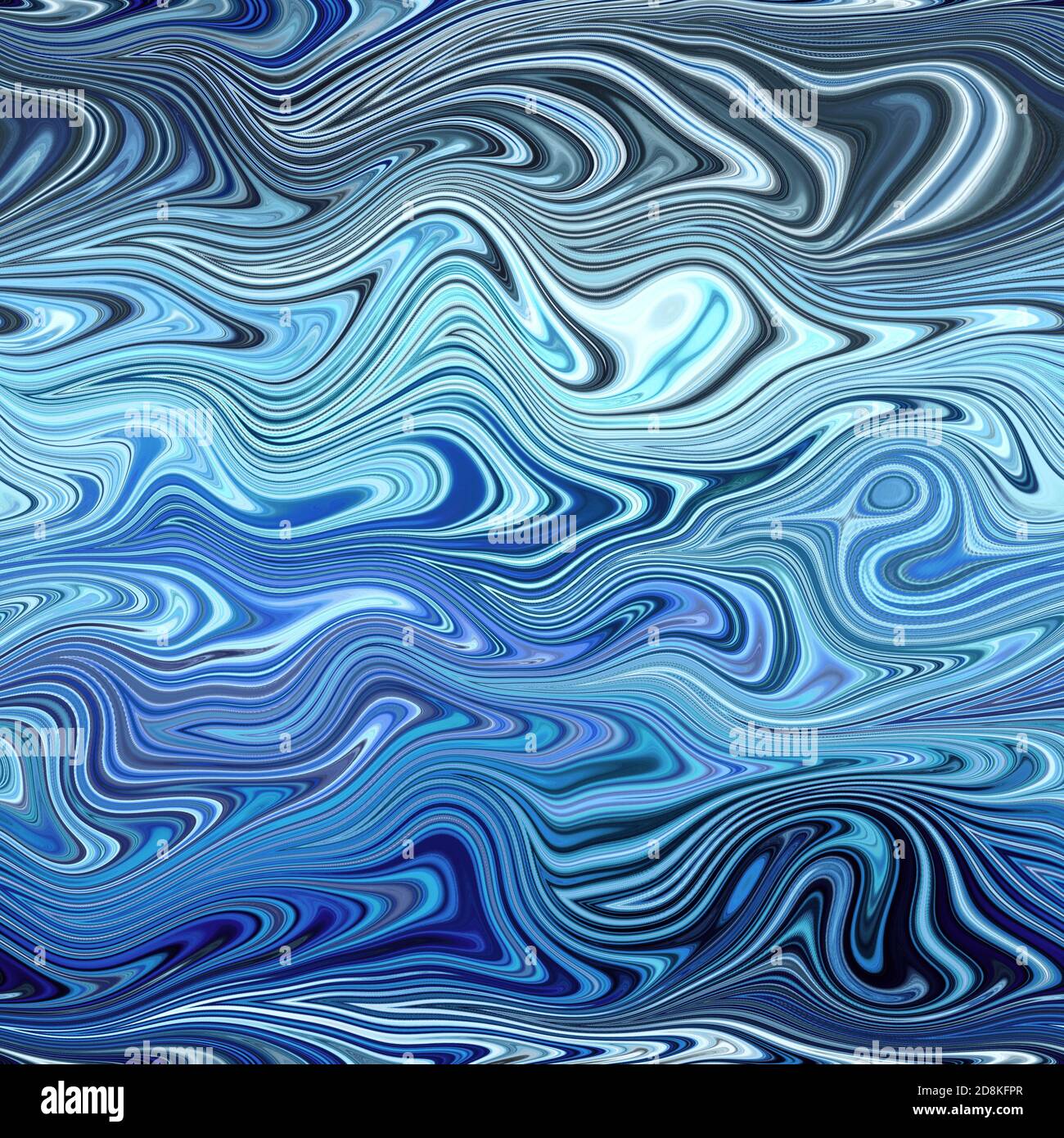 Seamless marble wet ripple wavy fluid pattern Stock Photo - Alamy