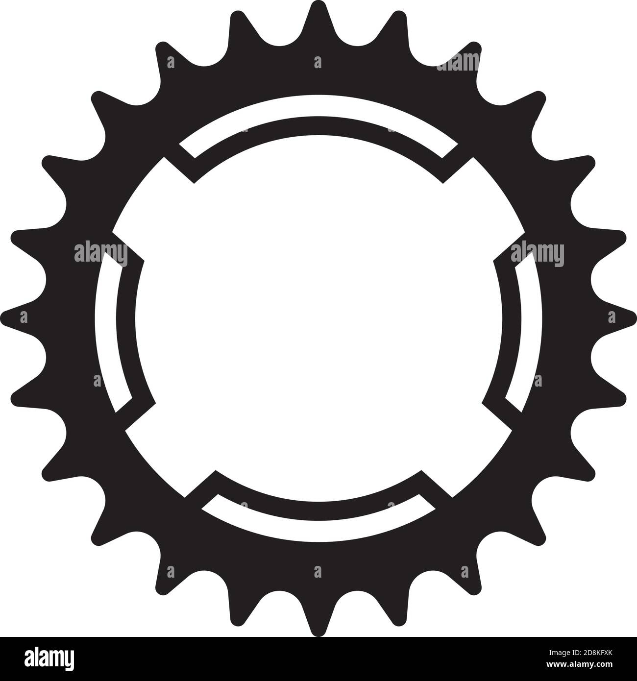 Gear icon Stock Vector Images - Alamy