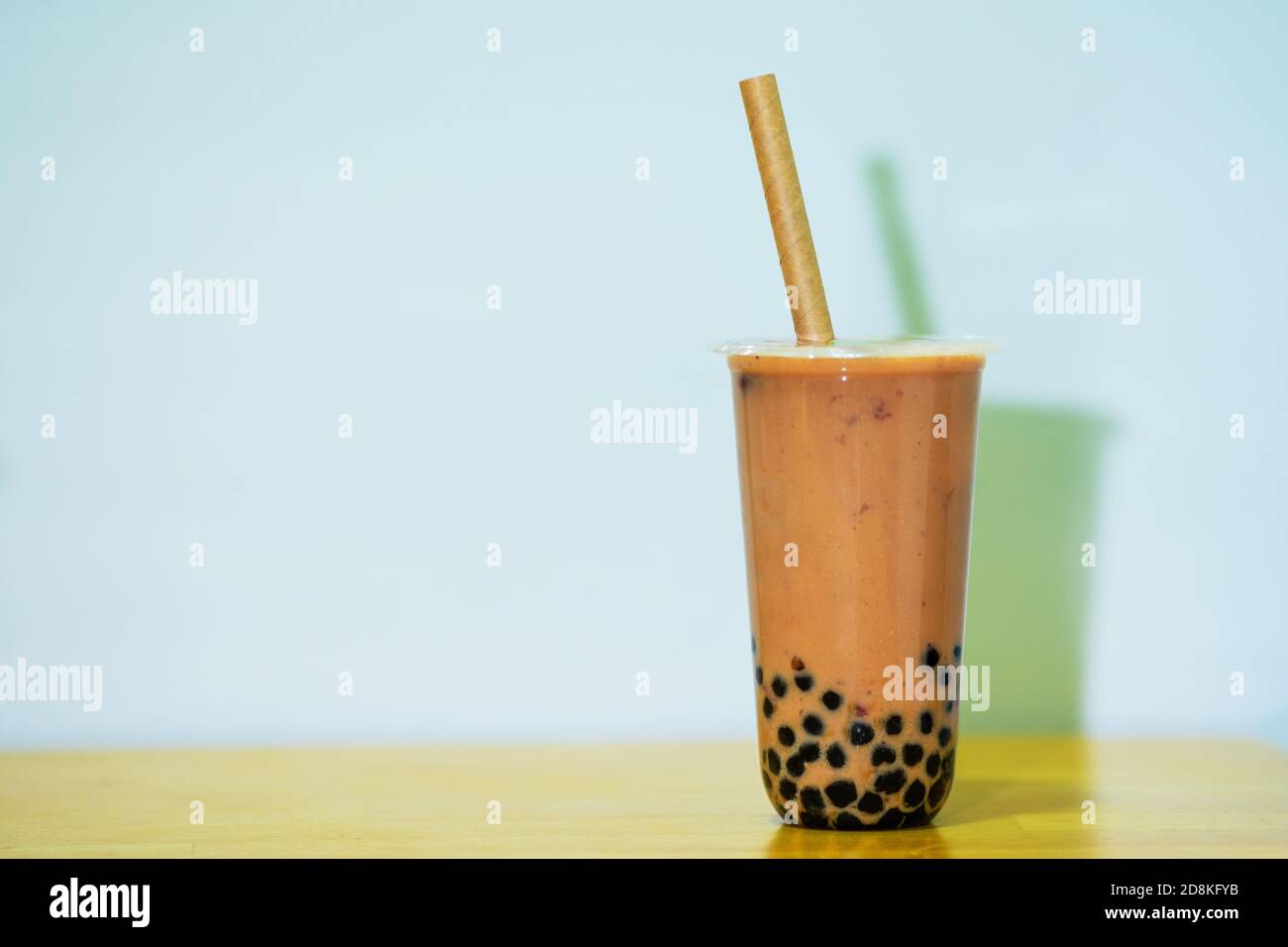 Bubble milk green tea with tapioca hi-res stock photography and images ...