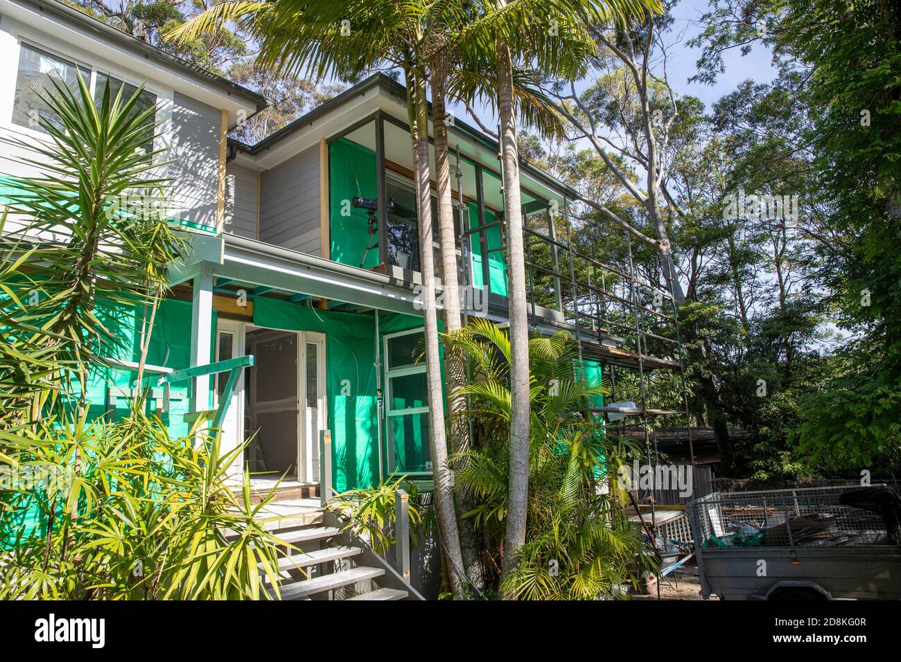 Sydney home house being modernised and refurbished,Australia Stock ...
