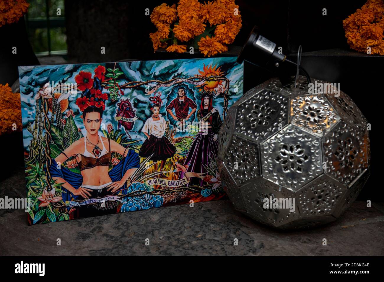 Frida kahlo museum day of the dead hi-res stock photography and images ...