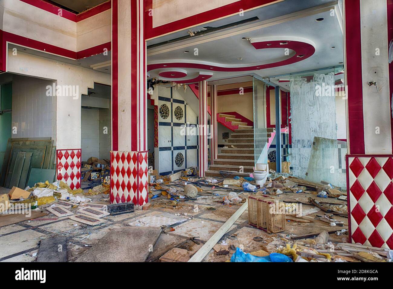 Diner in Decline views Stock Photo - Alamy