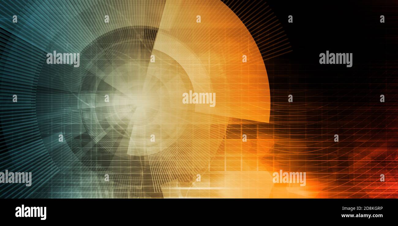 Business Communication As A Conceptual Tech Art Stock Photo - Alamy