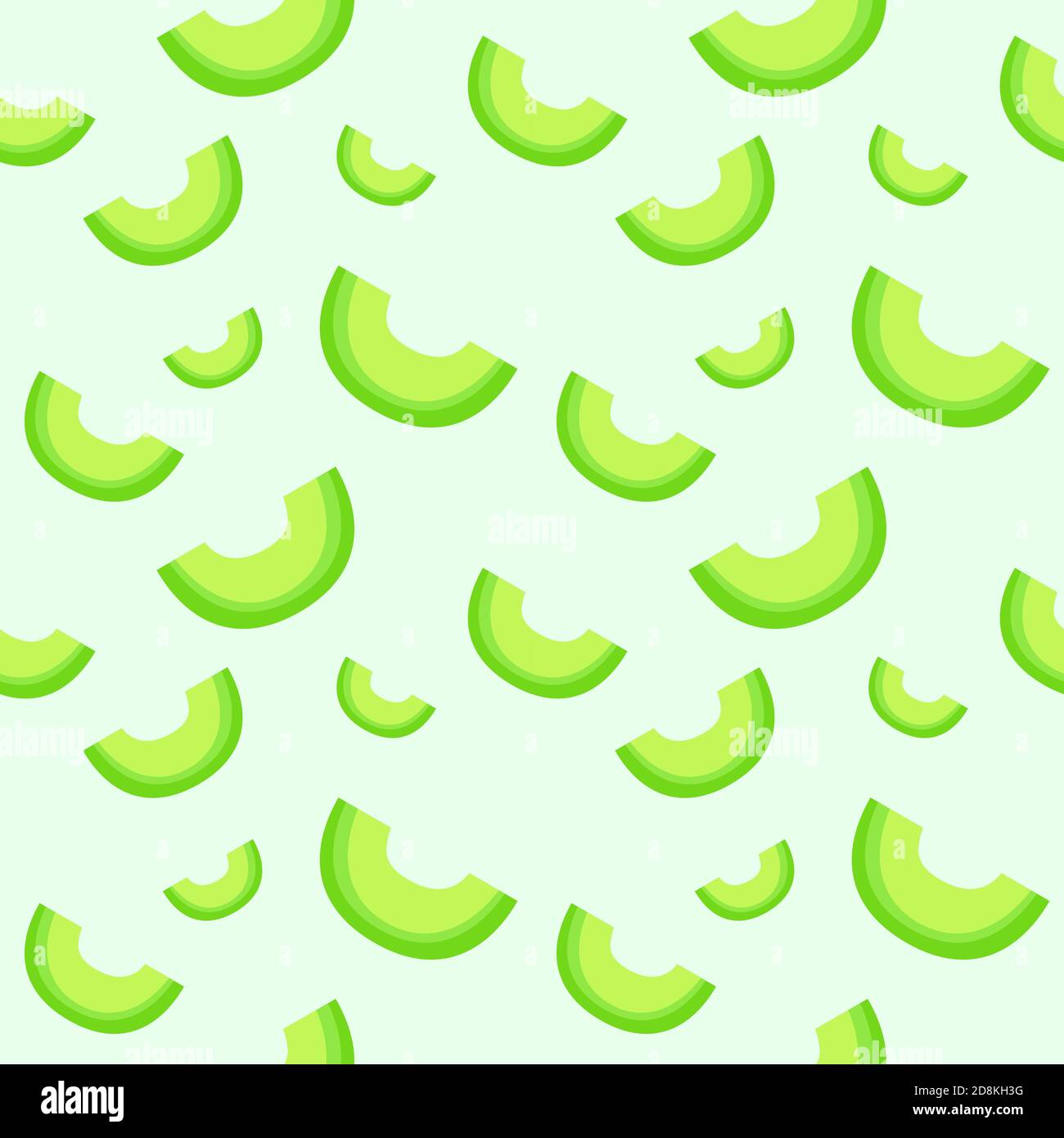 Melon pattern fruits wallpaper printing decorative banner white ...