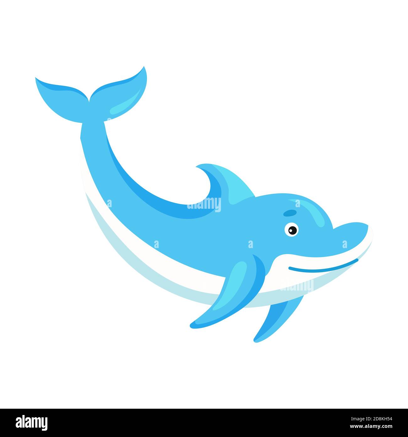 Boy dolphin cartoon illustration hi-res stock photography and images ...