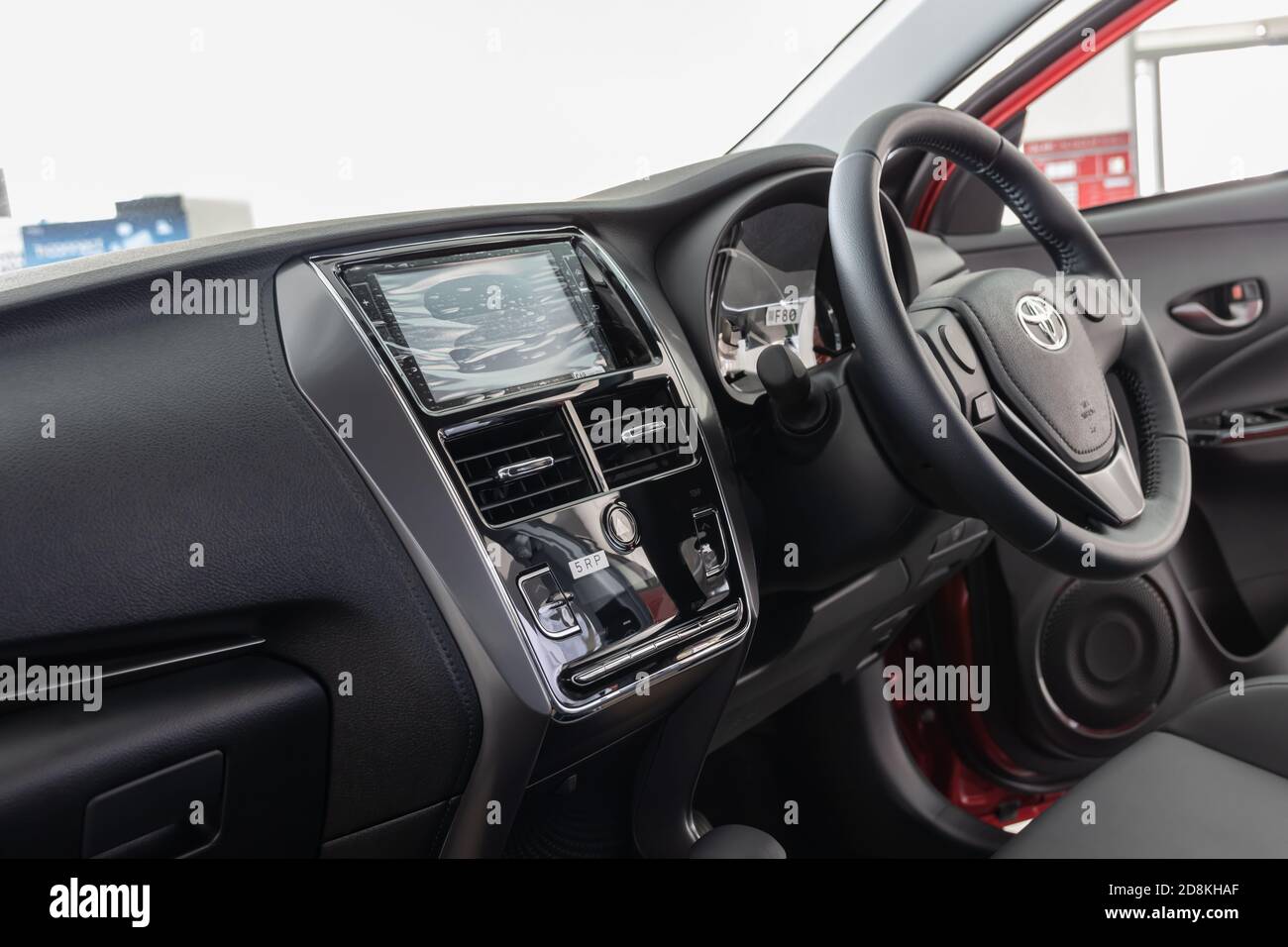 Toyota interior console hi-res stock photography and images - Alamy