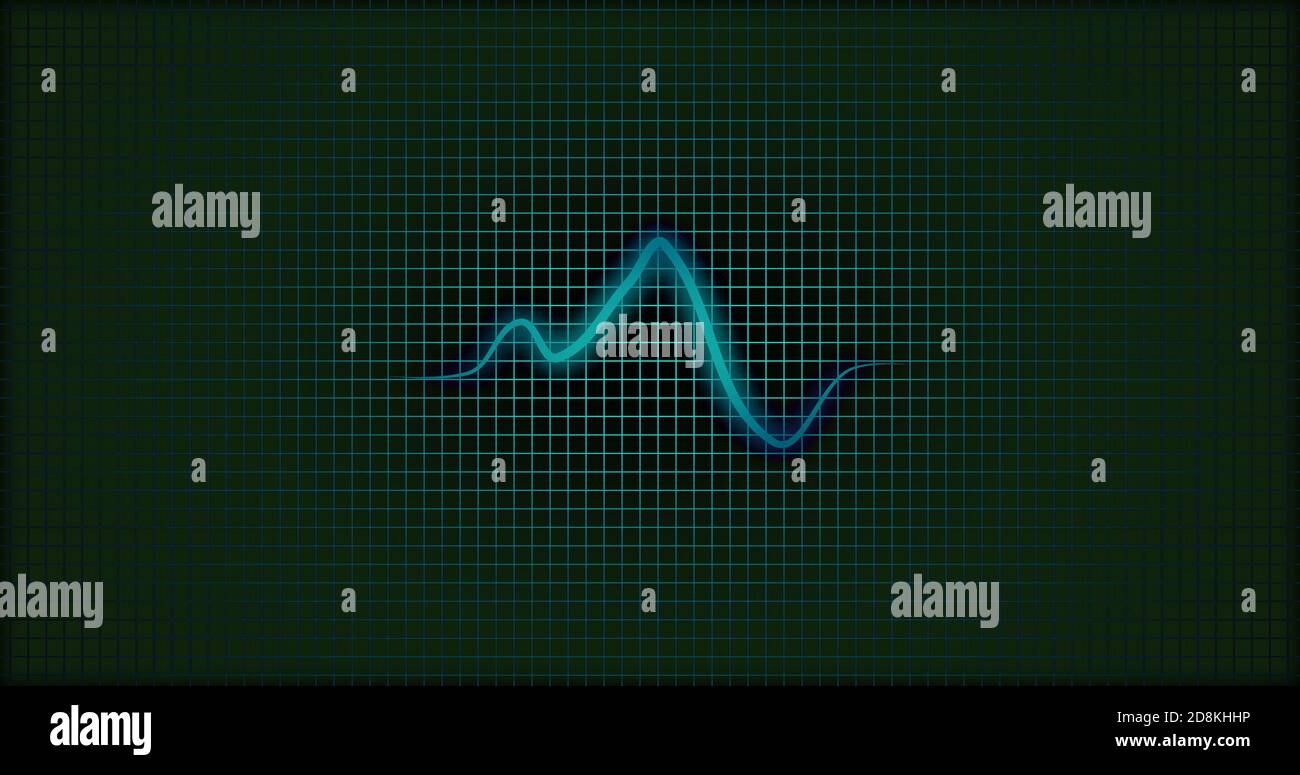 Heartbeat rate sine wave medical concept .Heartbeat rate sine wave with ...