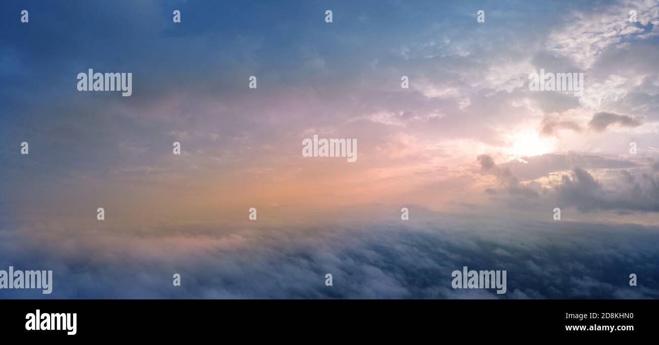 Deep Dark Blue Sky Sunset High Resolution Stock Photography and Images ...