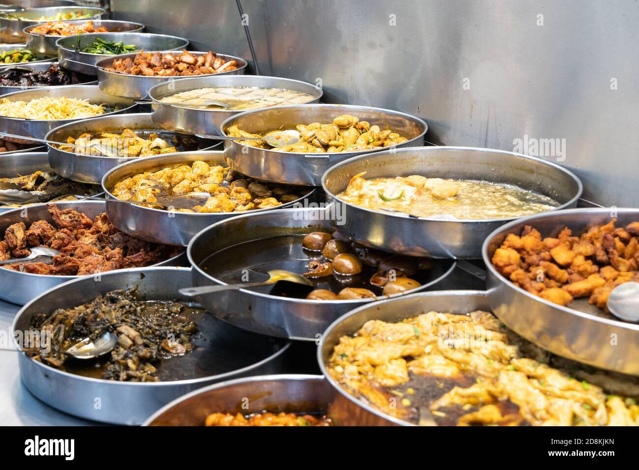 Closeup on economy rice with wide variety, popular in Malaysia Stock ...
