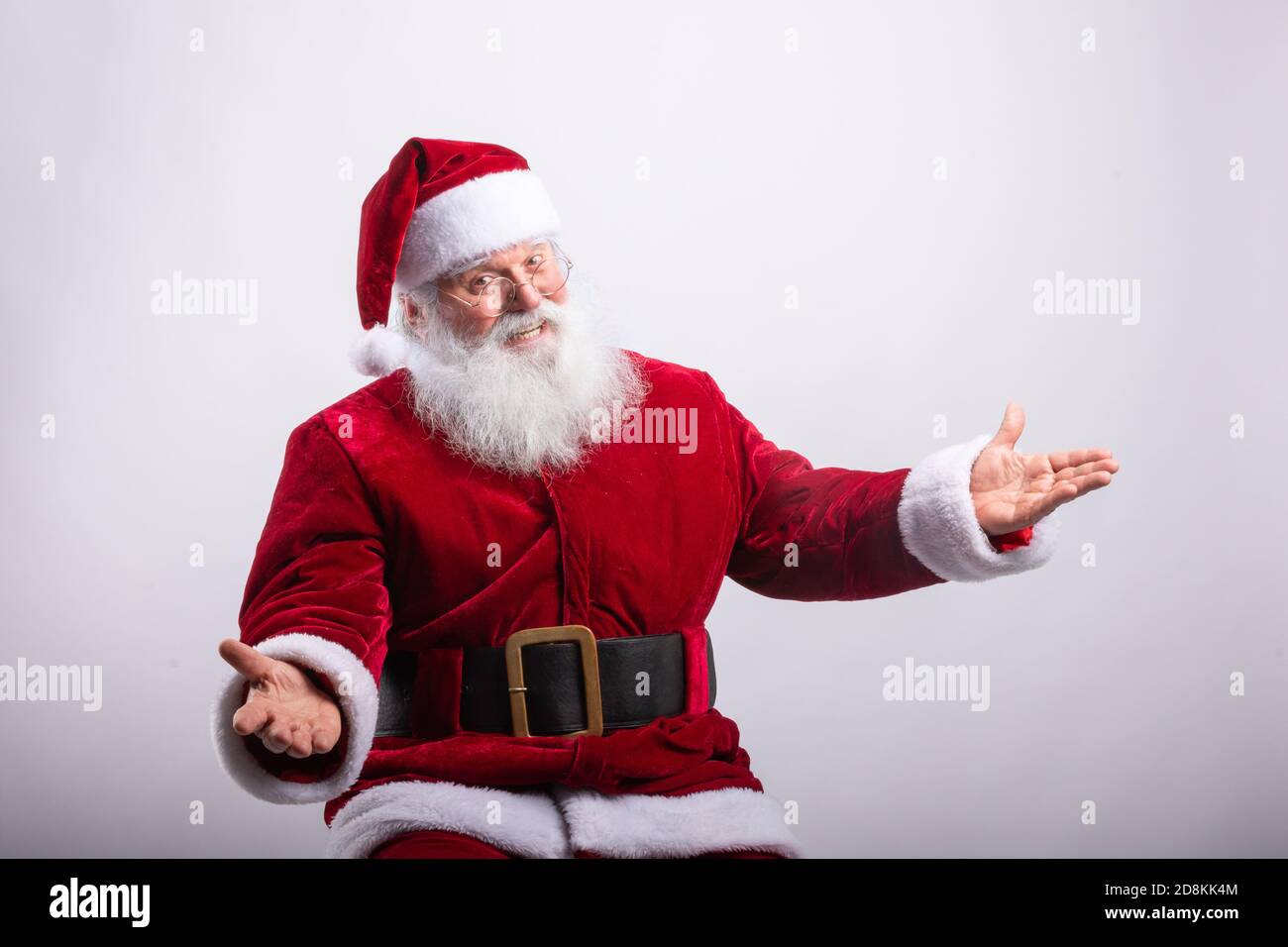 Santa claus open arms hi-res stock photography and images - Alamy