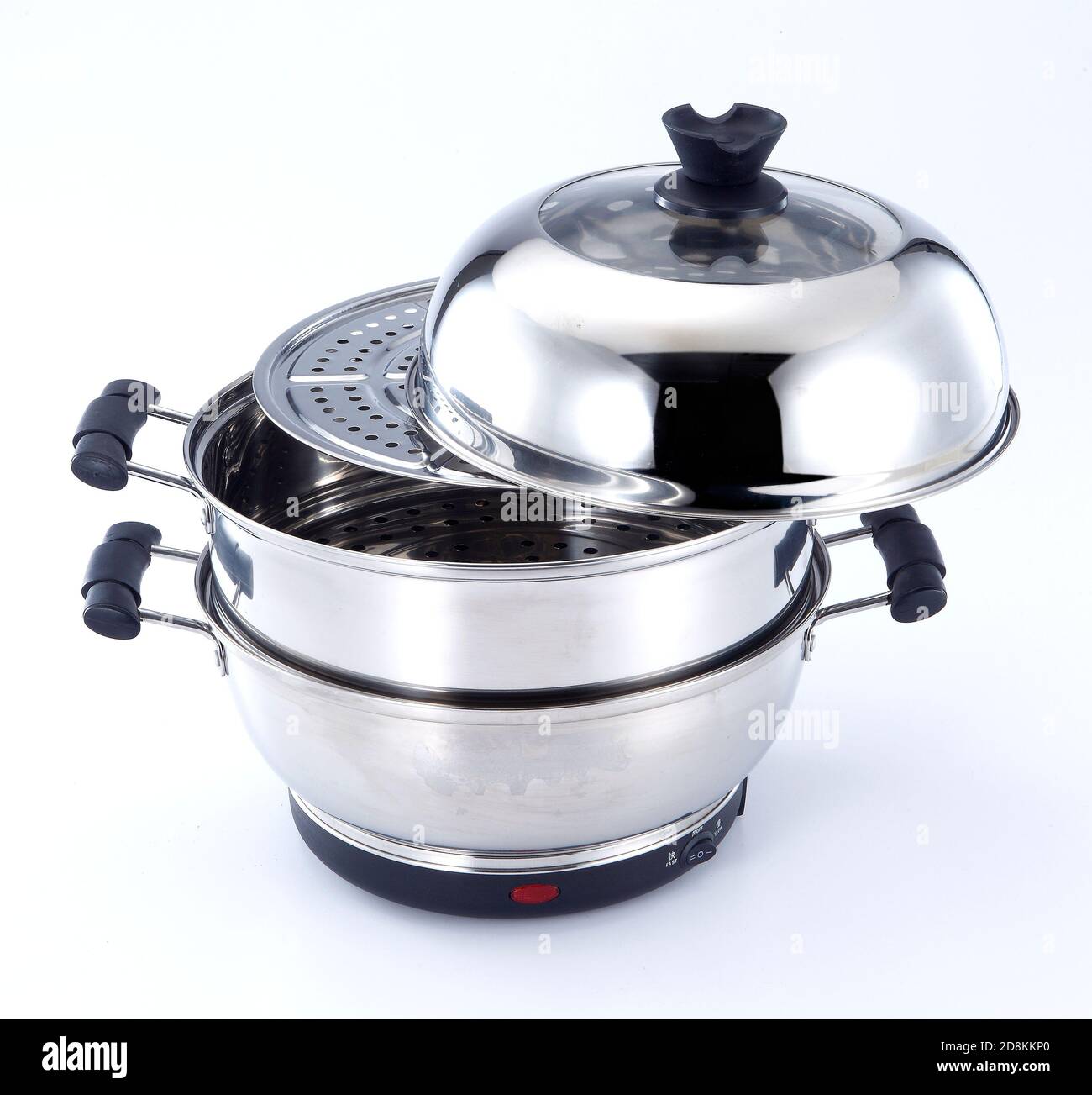 food steamer or steam cooker Stock Photo - Alamy