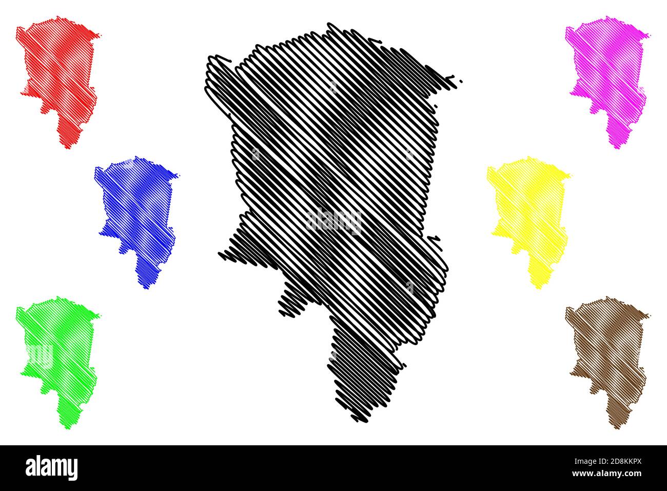 Floyd county map hi-res stock photography and images - Alamy