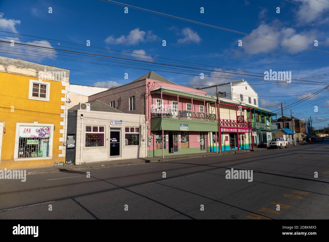 07 JAN 2020 - Colored street, Bay street, Bridgetown, Barbados, West ...