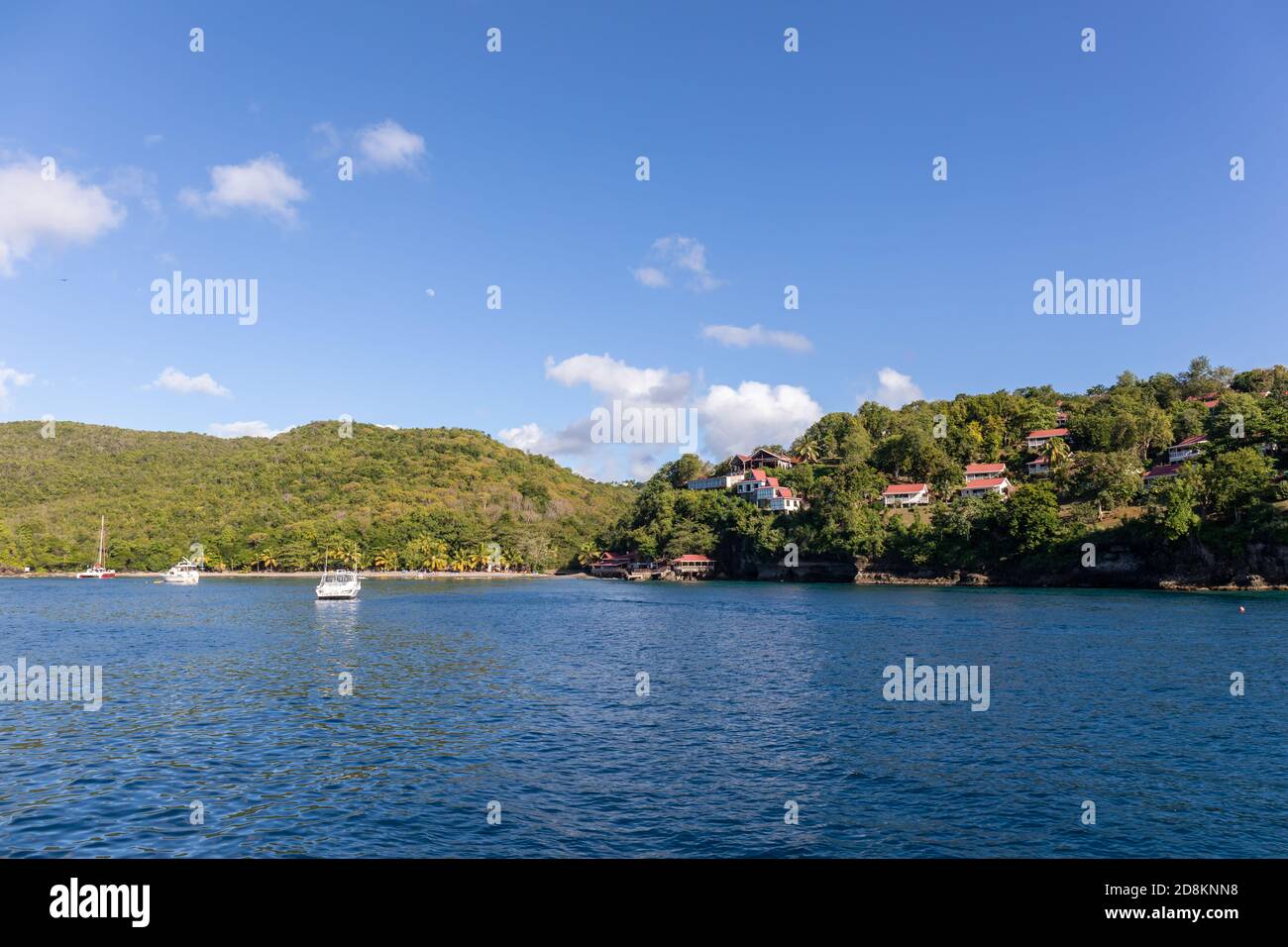 Anse la Raye, Saint Lucia, West Indies - Anse Cochon beach Stock Photo ...