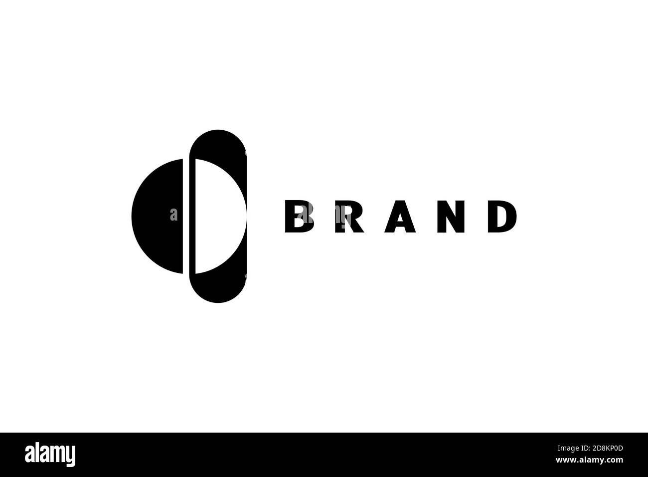 Sphere OI logo, Creative and minimalist negative space sphere letter OI ...